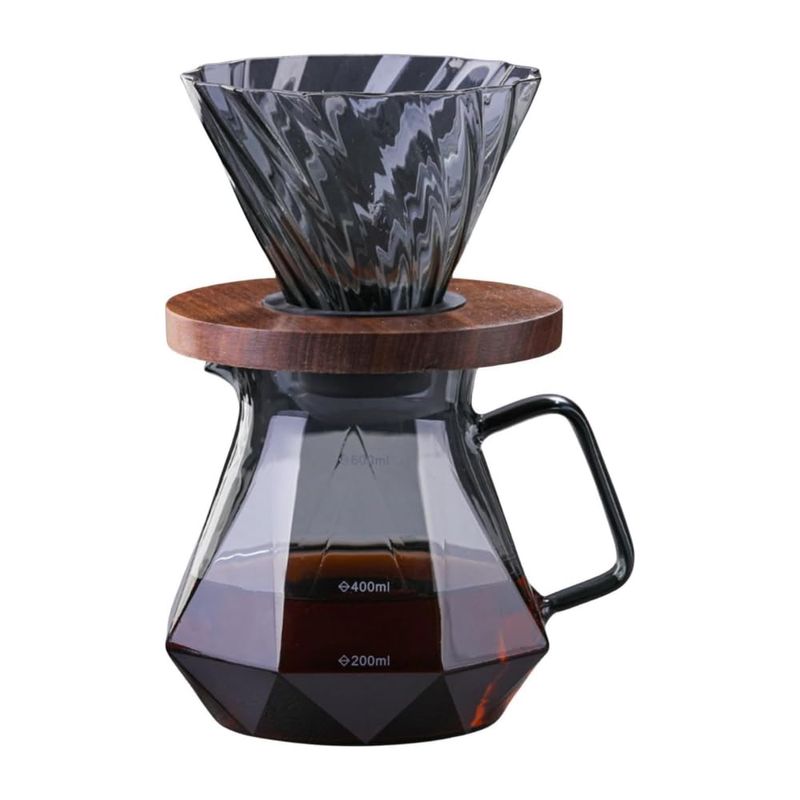 Vifxucy Coffee Pot, Coffee Dripper Dripper Coffee Server Set, Hand Drip ...