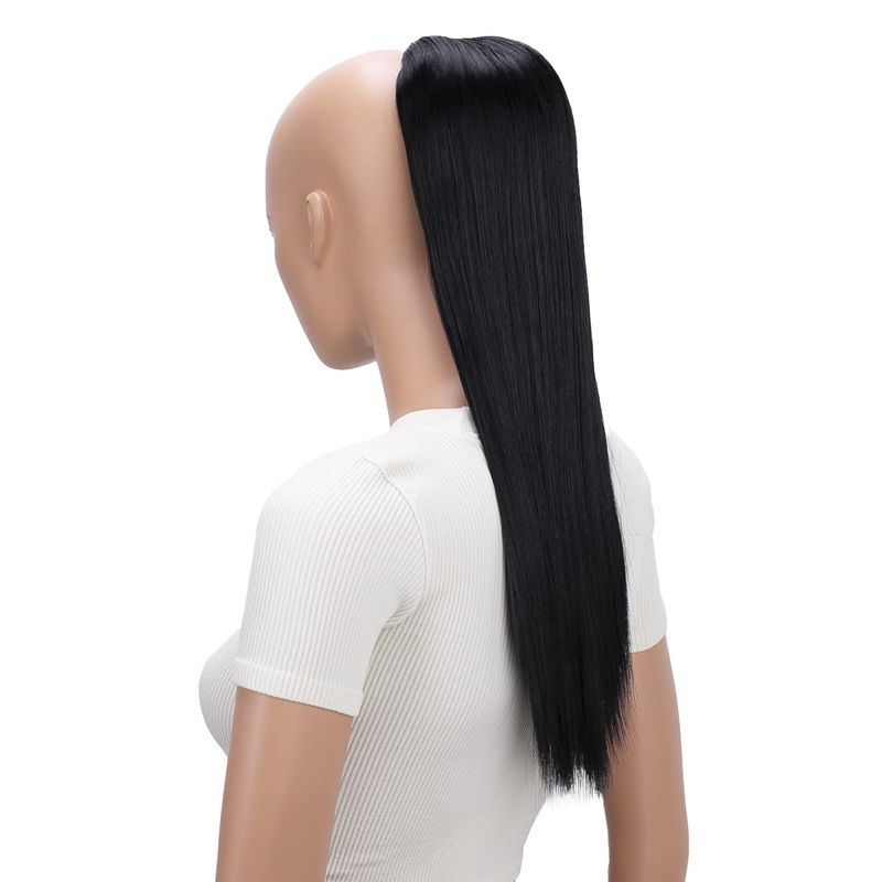CAISHA 22" Hairpiece Ponytail Extension Heat-Resistant Synthetic Fiber ...