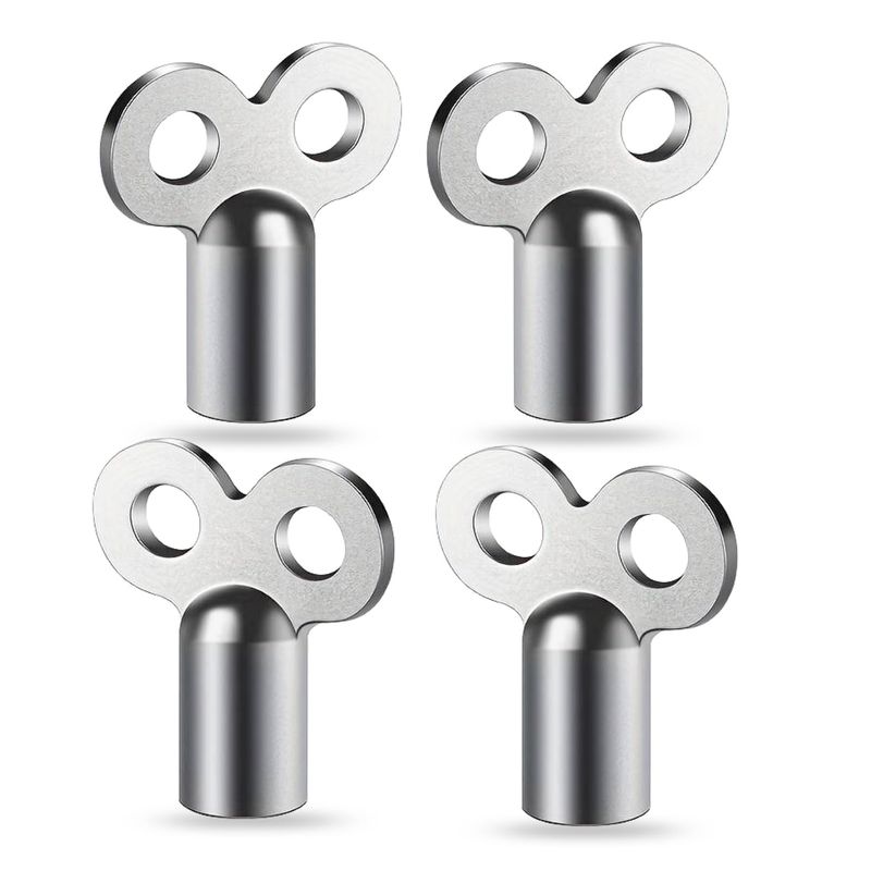 4 x Radiator Bleed Keys: Universal, Robust and Stable Keys for Bleeding ...