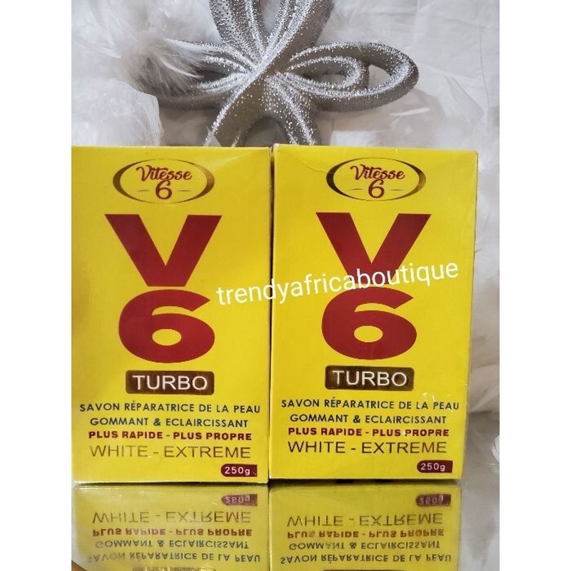 X 1 Vitesse 6 (V6) Exfoliating Bathing Soap.200g X 1 FRENCH FORMULA 👌 ...