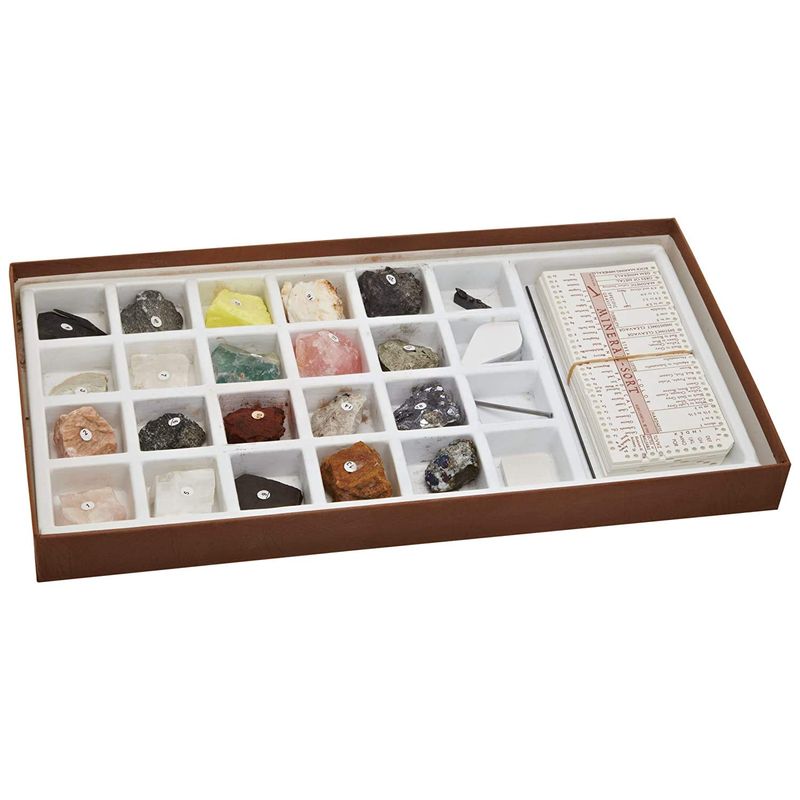 Geosciences Industries-92373 Mineral Identification Kit, Rock Samples ...
