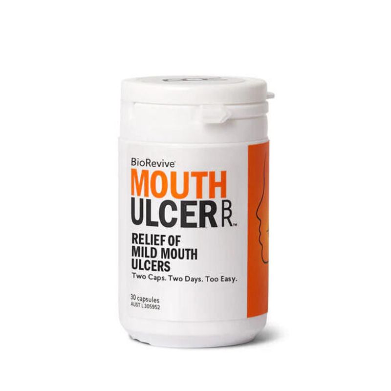 Mouth Ulcer Relief | 30 Capsules - EveryMarket