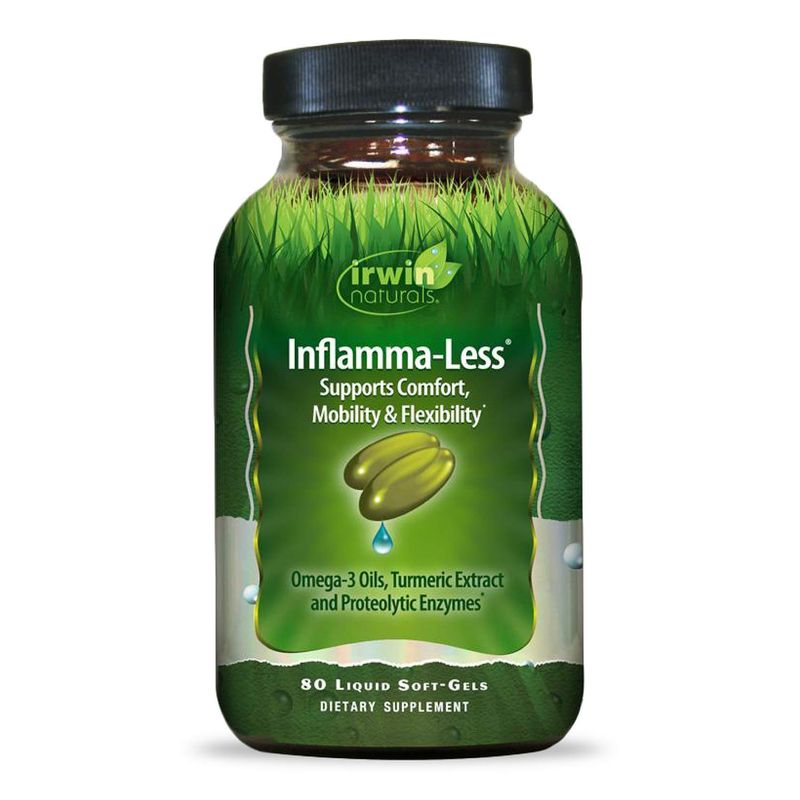 Irwin Naturals Inflamma-Less, Promotes Comfort, Mobility & Flexibility ...