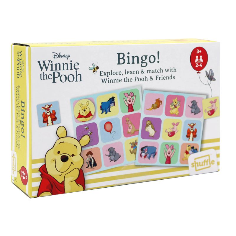 Winnie the Pooh Bingo! Explore, Learn & Match, Plastic Free, Suitable ...