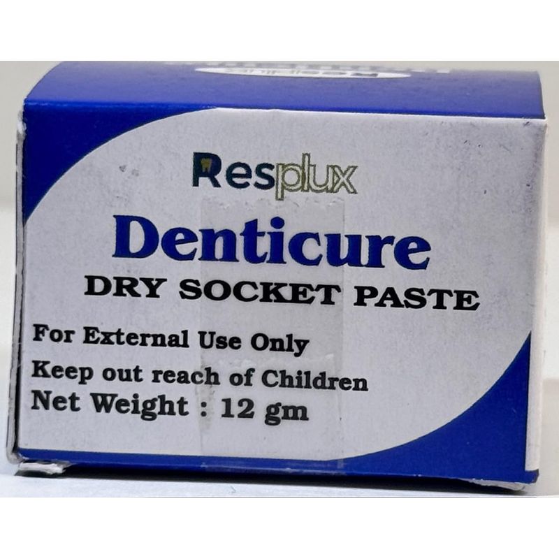 Resplux® Denticure Dry Dental Socket Paste 12Gm - Online Marketplace - EveryMarket