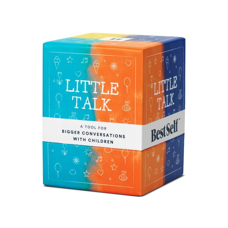 BestSelf Conversation Cards for Kids Little Talk Deck - 170 Prompts ...