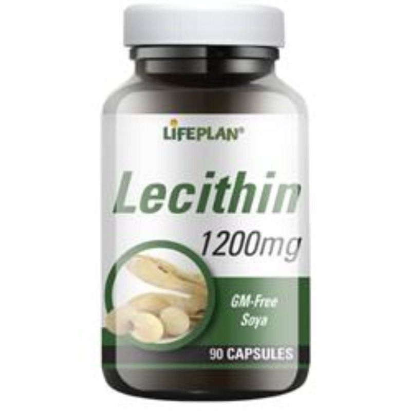 Lifeplan Lecithin GM-Free SOYA 1200mg Tablets x 90. Aids Reproduction ...