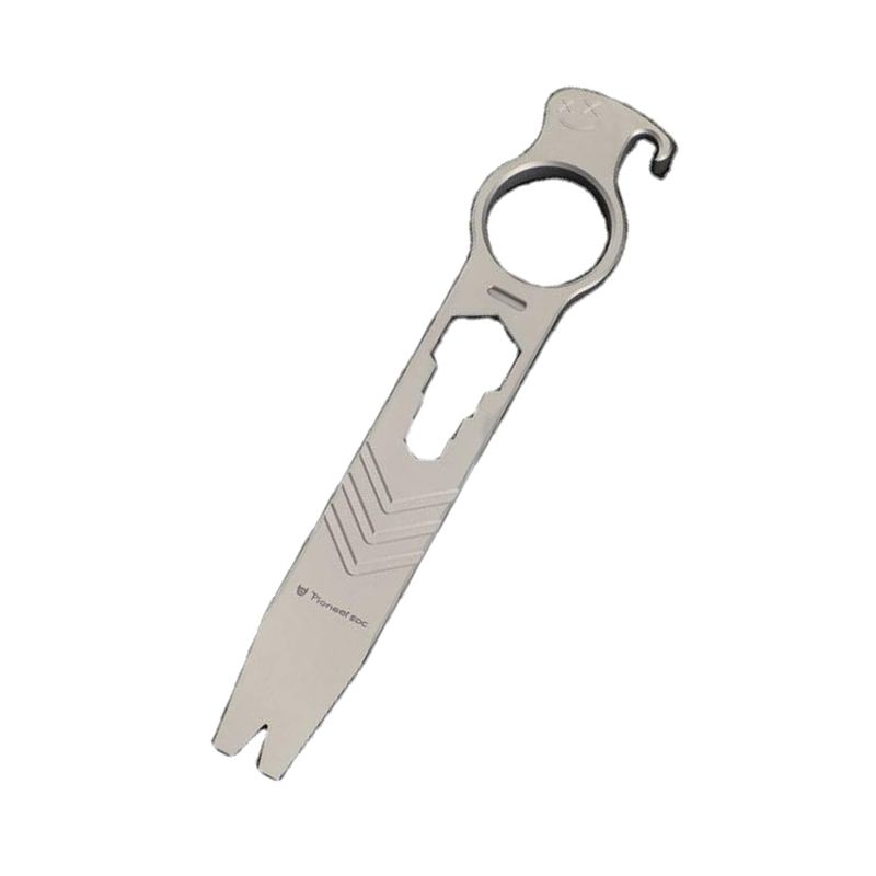 Hamans Titanium EDC Pliver Bottle Opener Clover Wrench Driver Compact ...