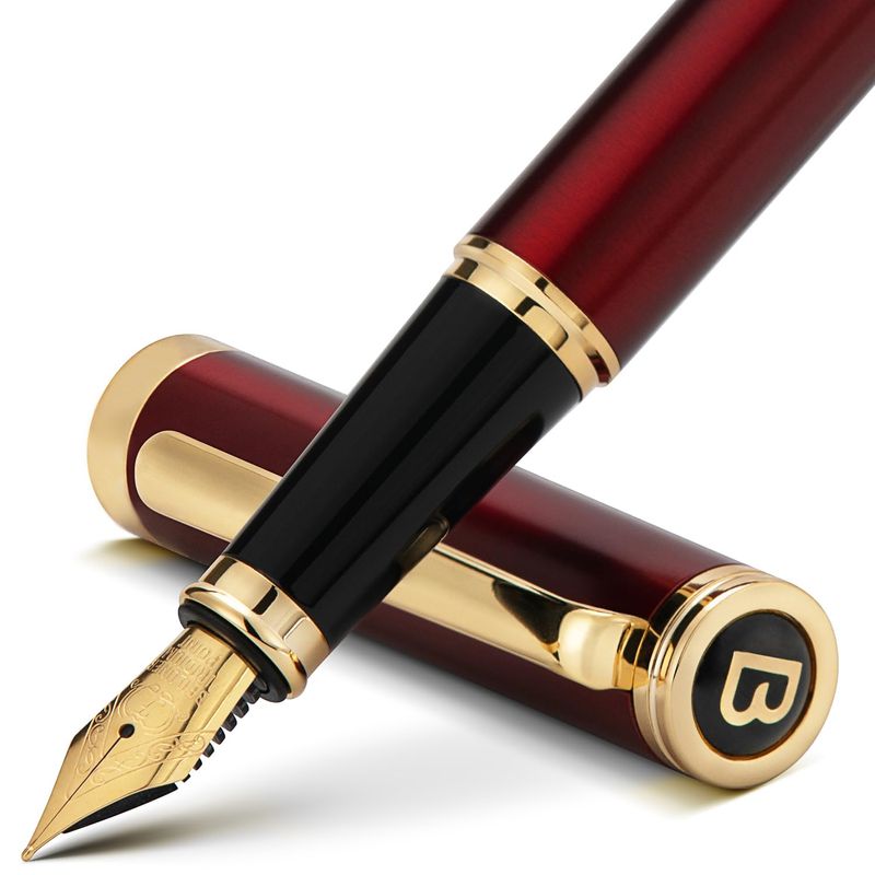 Fountain Pen for Writing, Stunning Luxury Pen, 24k Gold-Plated Nib ...