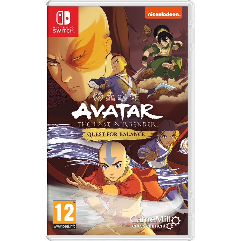 Avatar The Last Airbender Quest for Balance (Switch),Nintendo Switch - Online Marketplace ...