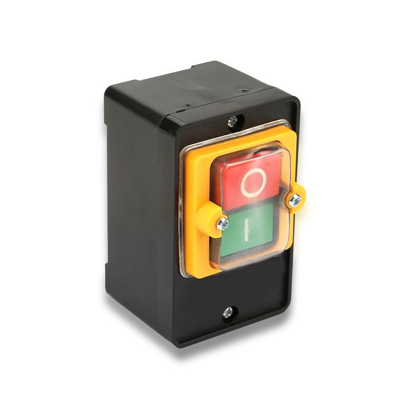 AC 220V 380V 10A Push Button Switch, Waterproof Emergency Stop on or ...