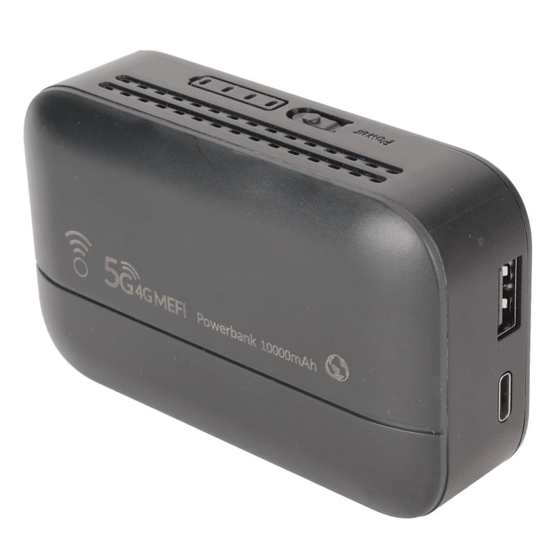 ASHATA Portable 4G LTE Mobile Hotspot, 5G Network WiFi Router, 300Mbps ...