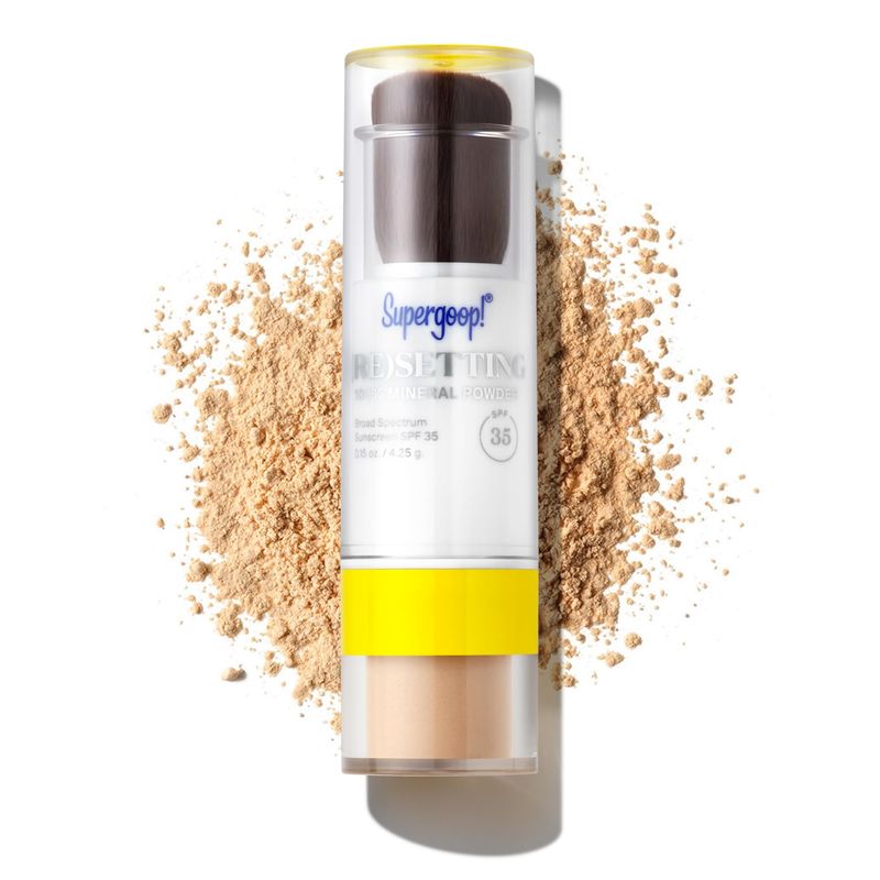 Supergoop! (Re) setting 100% Mineral Powder, Light - 0.15 oz - Makeup ...
