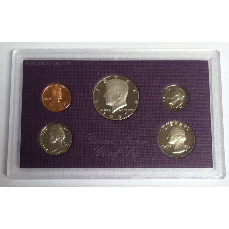 1987 U.S. Proof Set in Original Government Packaging - EveryMarket