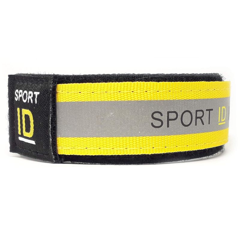 Runners ID Bracelet, Sport ID Wristband, Hi Viz Reflective Safety ...
