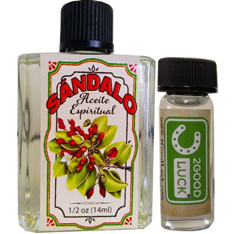 2GoodLuck Sandalwood, Spiritual Oil with 1 Dram Perfume Set for Magic ...