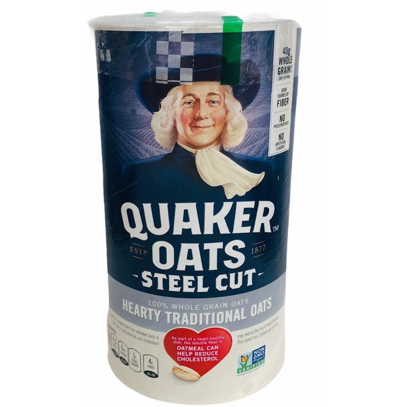 Quaker Oats Steel Cut Hearty Traditional Oats 30 oz - Online ...