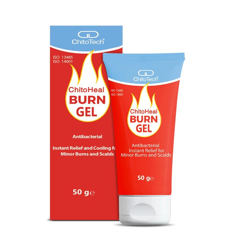 ChitoHeal Burn Gel 50gm – Antibacterial Treatment for Minor Burns ...