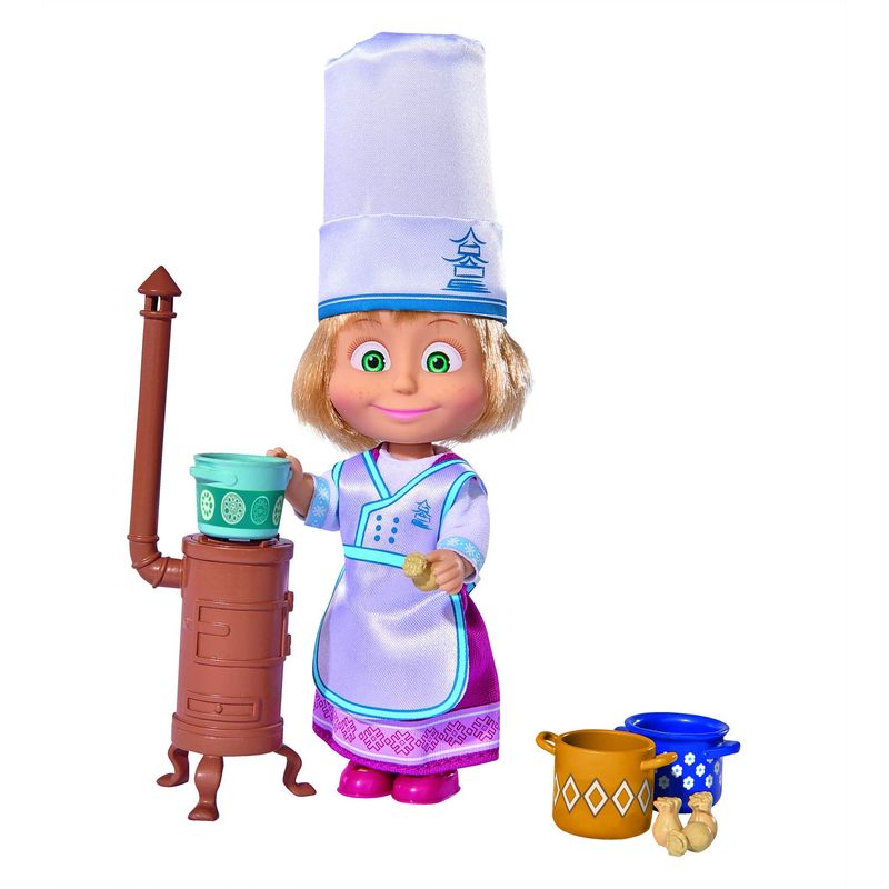 Simba 109301987 Bear-Masha Kitchen Set, Nylon/A - Online Marketplace ...