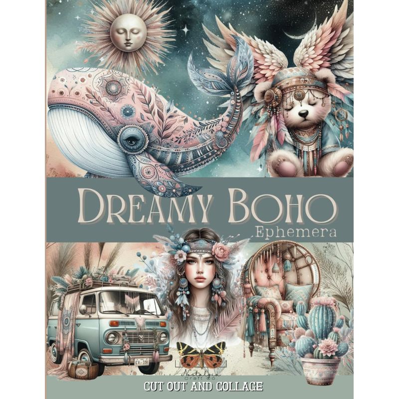 Dreamy Boho Ephemera to Cut out and Collage: Over 120 Beautiful Images ...
