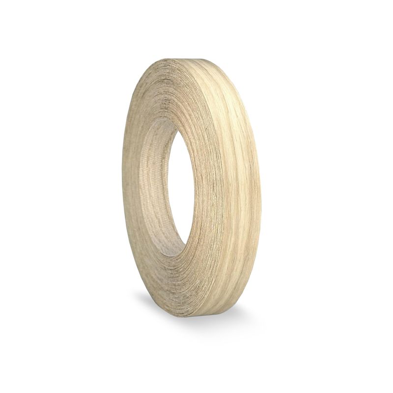 Oak Edging 40 mm x 7.5 m Pre Glued Adhesive Real Wood Veneer Edge ...