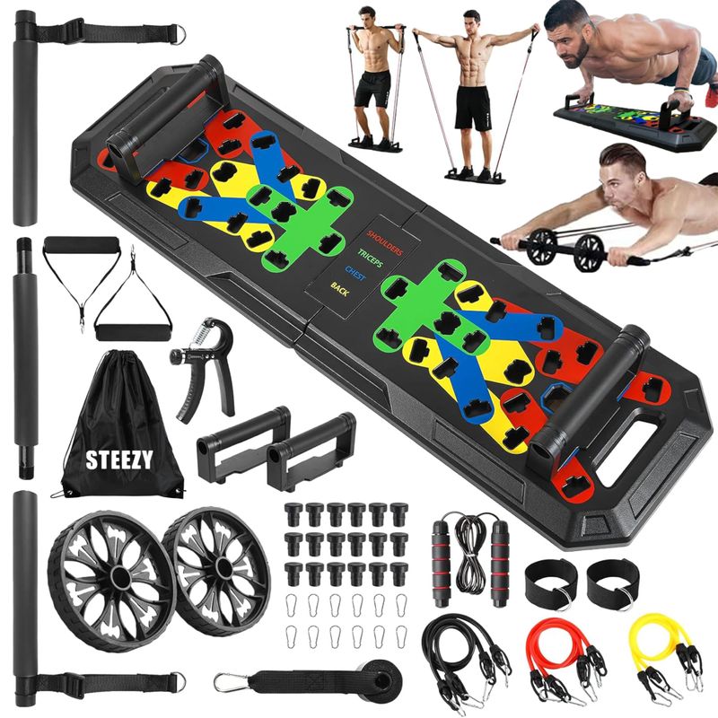 [2025 All-in-One] Push Up Board, Push Up Board, Home Gym, Portable, All ...