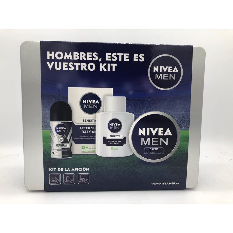 Nivea Men's Gift Set "Hobby Set" with High-Quality Metal Box - Online ...