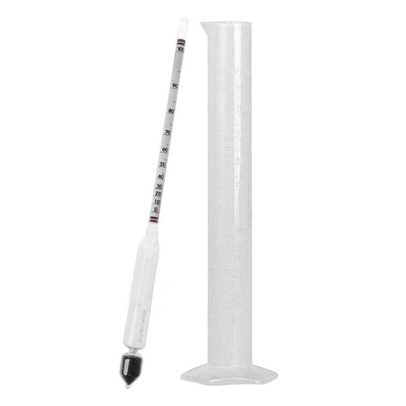 SPORTARC Alcohol Meter for SPIRIT Meter 0-100% Measures Alcohol in ...