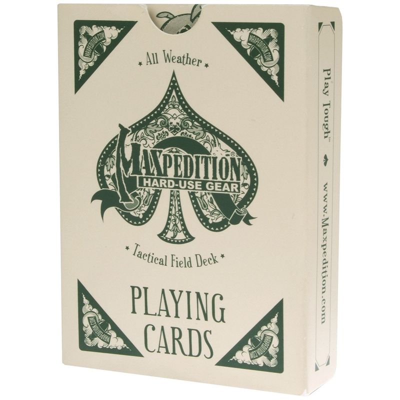 Maxpedition TACFIELDDECK Tactical Field Deck All Weather Playing Cards ...