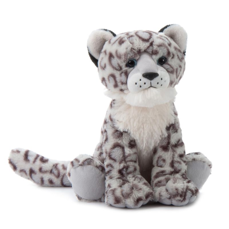 The Petting Zoo Snow Leopard Stuffed Animal, Gifts for Kids, Wild Onez Zoo Animals, Snow Leopard ...