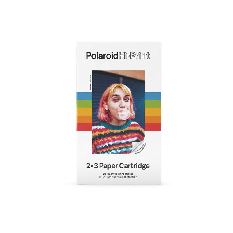 Polaroid Hi-Print Paper - 2x3 Paper Cartridge (20 Sheets) Dye-Sub (Not ...