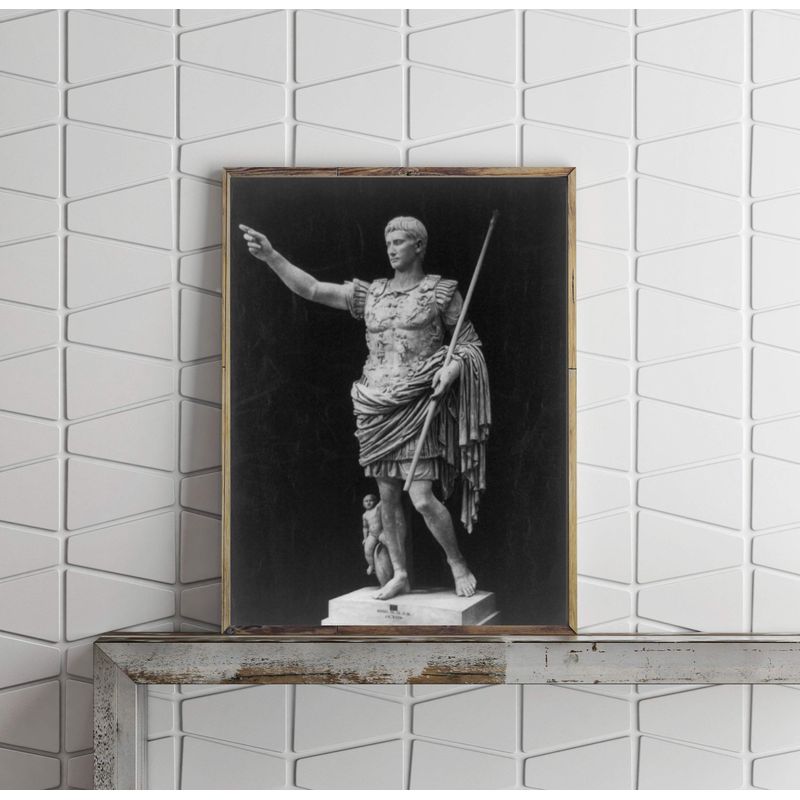 INFINITE PHOTOGRAPHS Photo: Statue,Augustus Caesar,Vatican museum,Rome ...