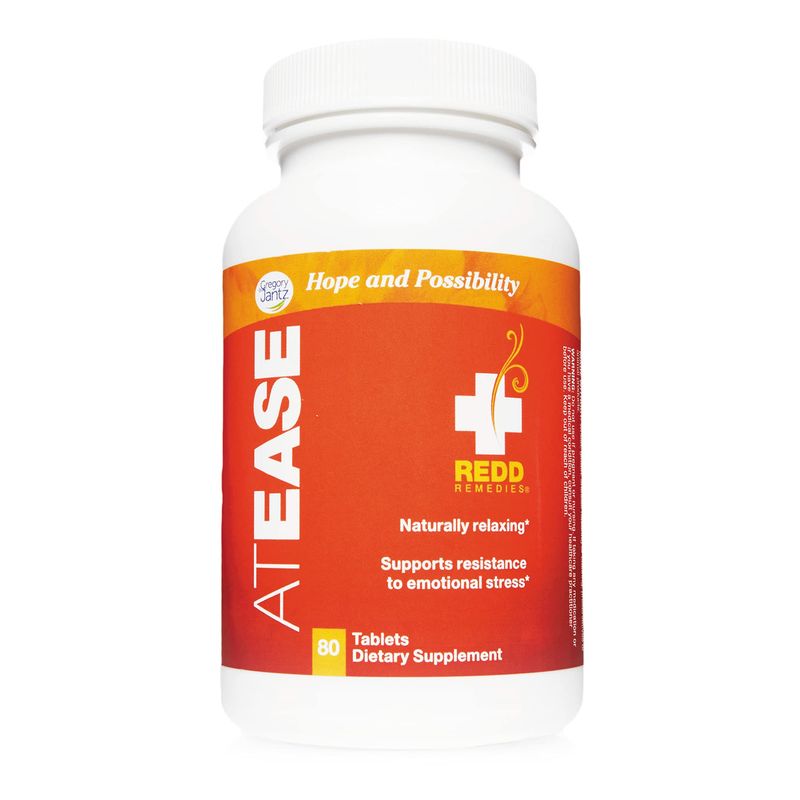 Redd Remedies, at Ease, Supports Relaxation and Stress Resistance, 80 ...