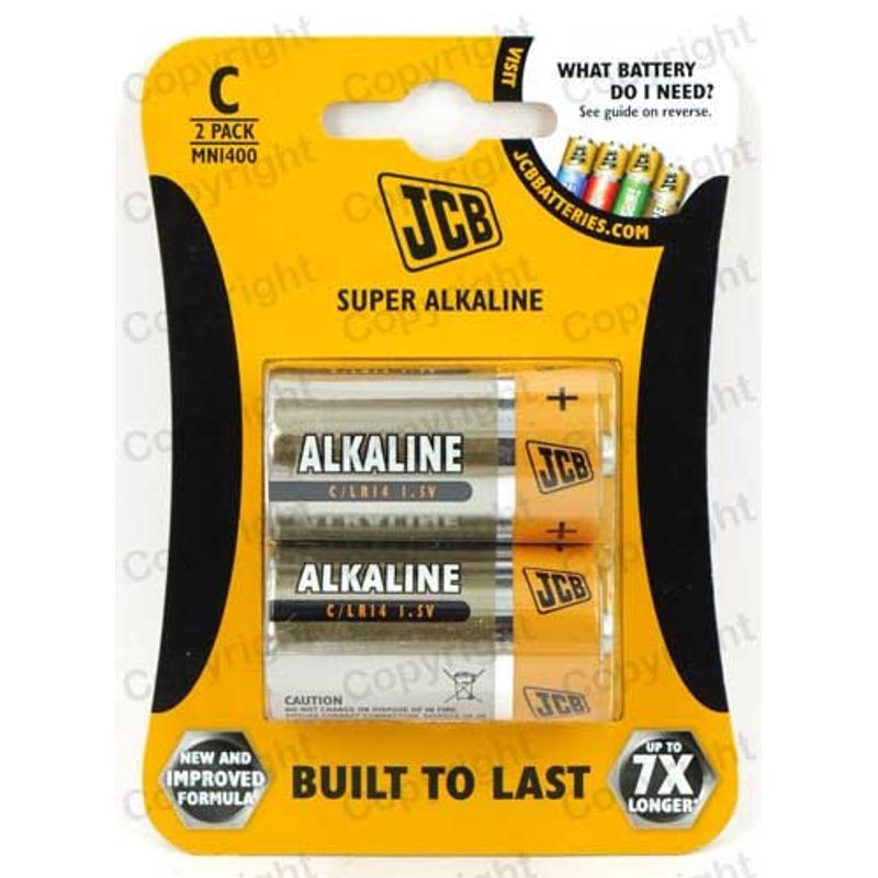 C Size Battery JCB Super Alkaline Card of 2 - Online Marketplace ...