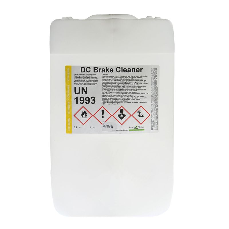 DC DruckChemie GmbH Brake Cleaner Canister 10 L, Acetone-Free - Brake ...