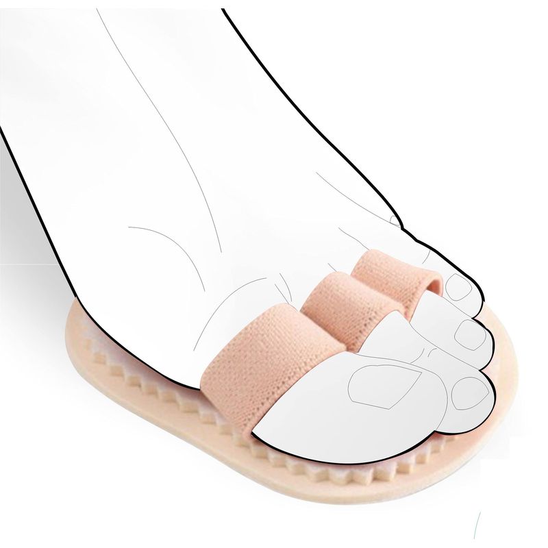 Pedimend 5 Pairs Hammer Toe Splint with Metatarsal Cushion Pads | for ...