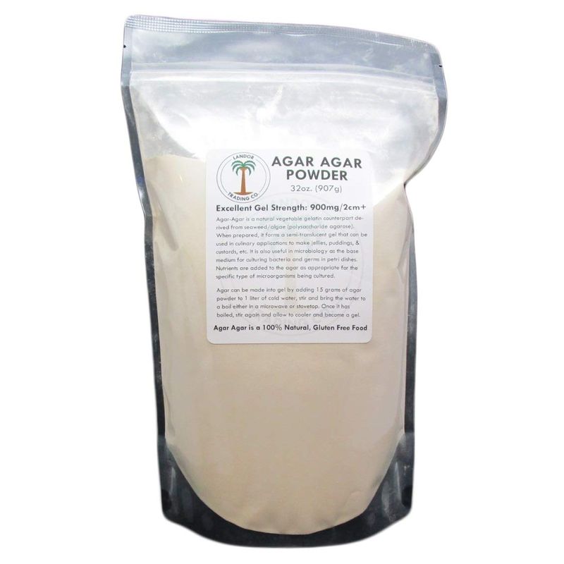 Agar Agar Powder - 2 Pounds, Excellent Gel Strength - EveryMarket