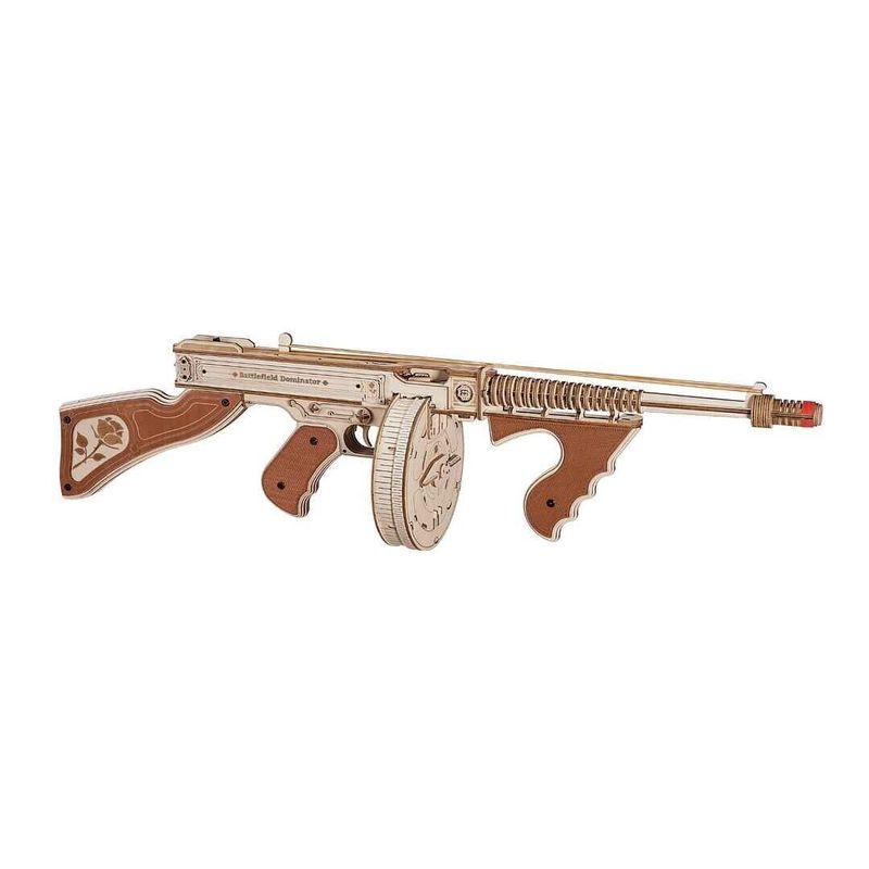 ROKR Thompson Submachine Toy Gun 3D Wooden Puzzle LQB01 - Online ...