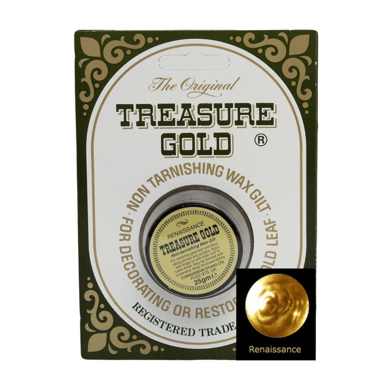 Treasure Gold Metallic Gilding Wax 25g - Renaissance Gold - Online ...