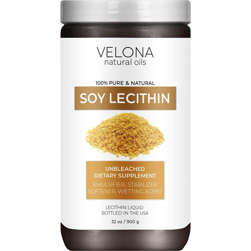 velona Pure Liquid Soy Lecithin 32 oz | Food Grade | Unbleached ...