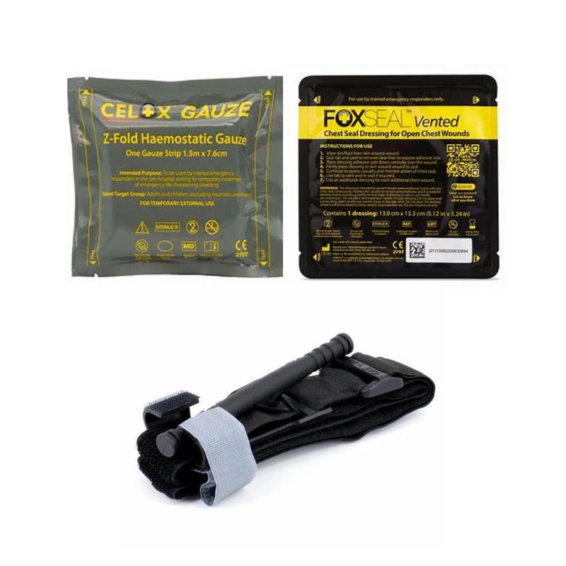 Celox Haemostatic Gauze, CAT Gen 7 Tourniquet & Chest Seal - Premium ...