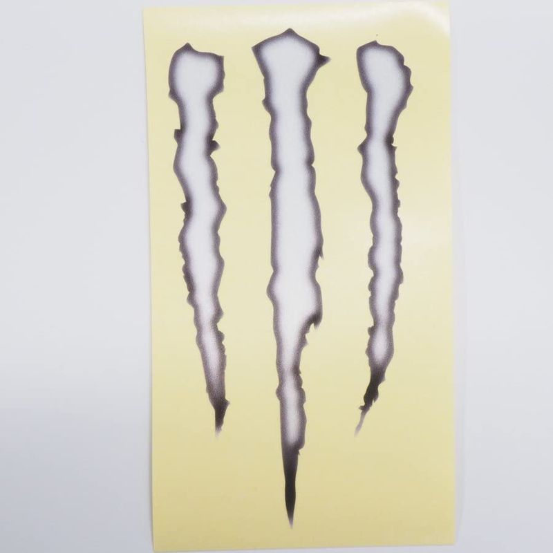 [Reflective Material] Scar Nail Scar Cutting Sticker Glossy Laminated ...