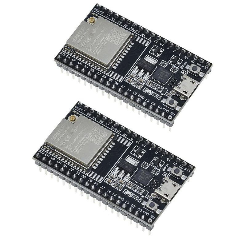 Hailege 2pcs Esp32 Devkitc Esp32 Wroom 32u Core Board Esp 32 Esp Wroom 32u Esp32