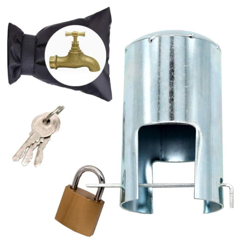 Nanairo-kan Outdoor Tap Lock, Tamper-Prevention, Tamper-Prevention ...