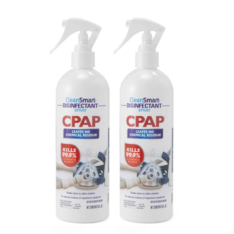 CleanSmart CPAP Disinfectant Spray, 16 oz (Pack of 2) - Online ...