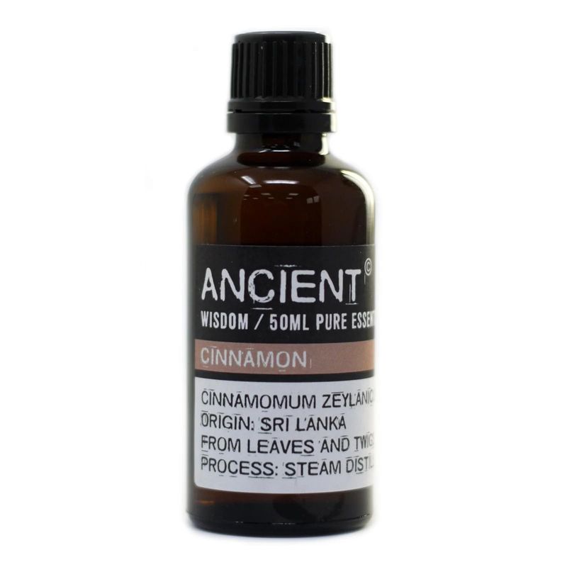 Ancient Wisdom 50 ml Cinnamon Pure Essential Oil - EveryMarket