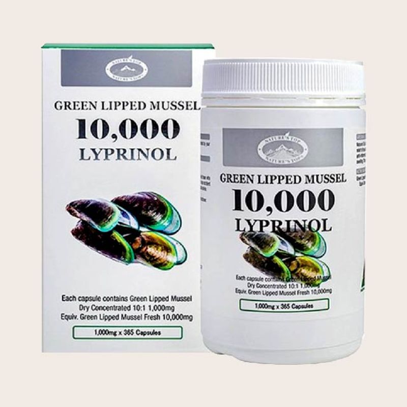Nature Stop Nature Stop Green Mussel 10000mg 365 Tablets Green Lipped ...