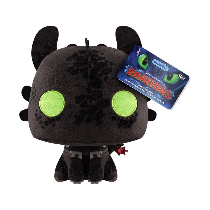 Funko Pop! Plush: HTTYD – Toothless - () - How to Train Your Dragon ...