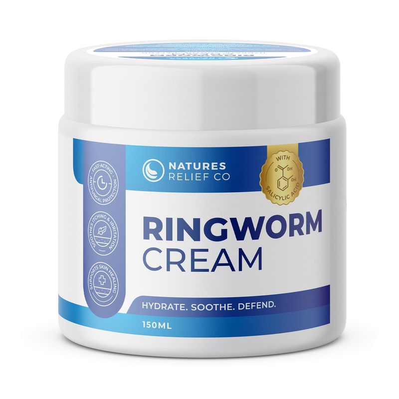 Antifungal Ringworm Cream | Fast-Acting Relief | 150ml | Non-Greasy ...