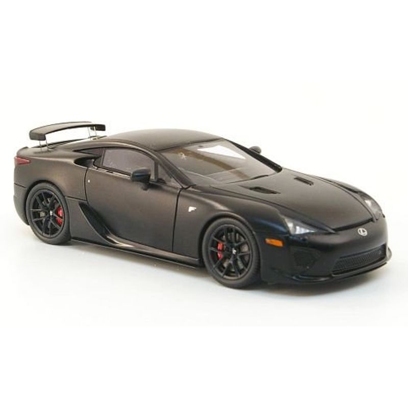 Lexus LFA, Matte Black, RHD, Model Car, Ready-Made Model, Ebbro 1:43 ...